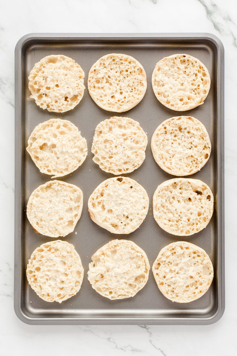 English Muffin French Toast - The Darling Apron