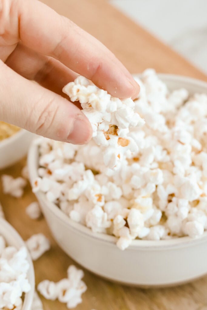 Truffle Parmesan Popcorn - The Darling Apron