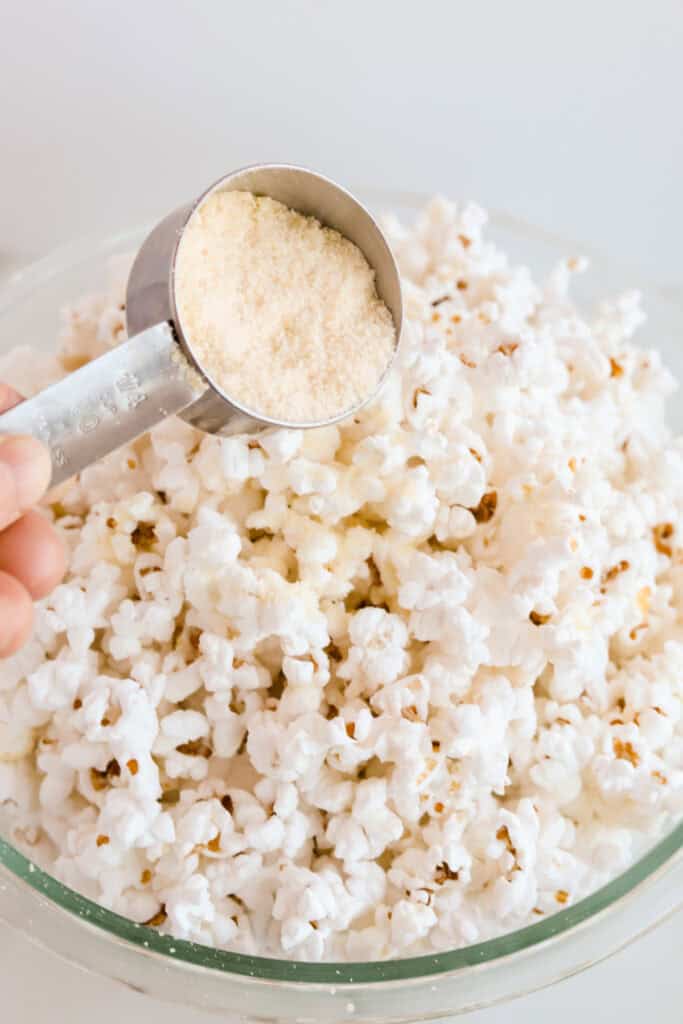 Truffle Parmesan Popcorn - The Darling Apron
