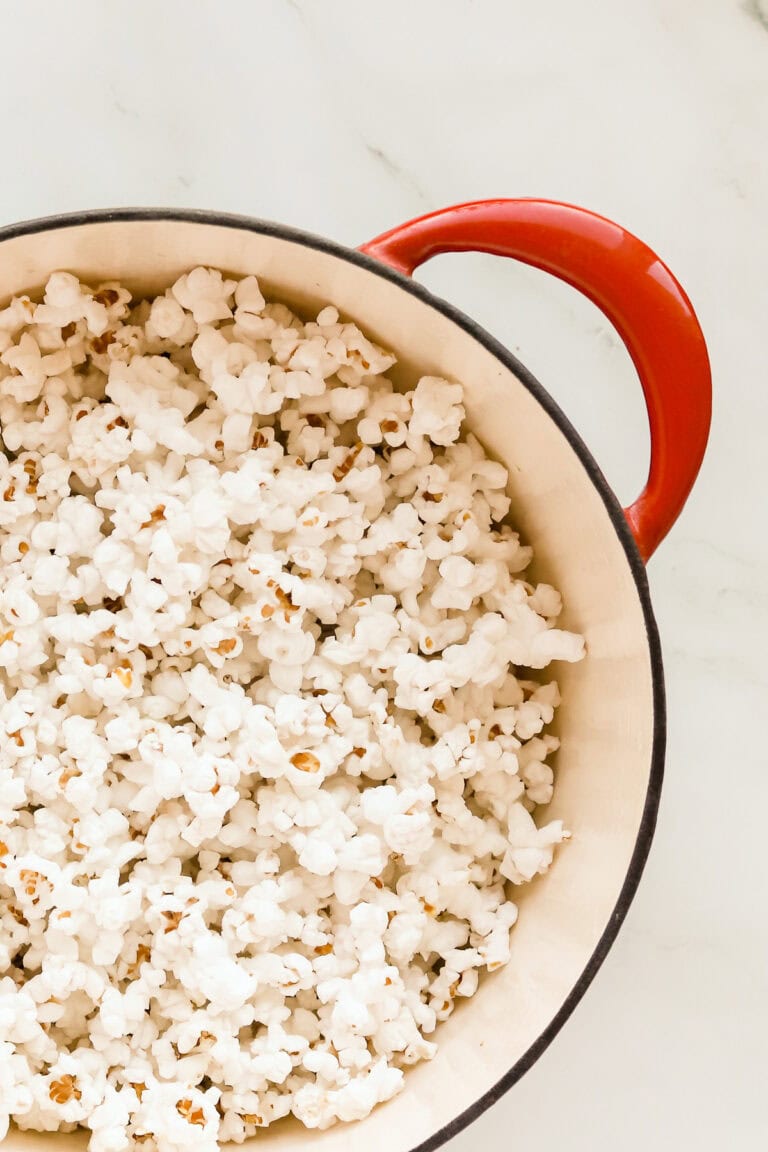 Truffle Parmesan Popcorn - The Darling Apron