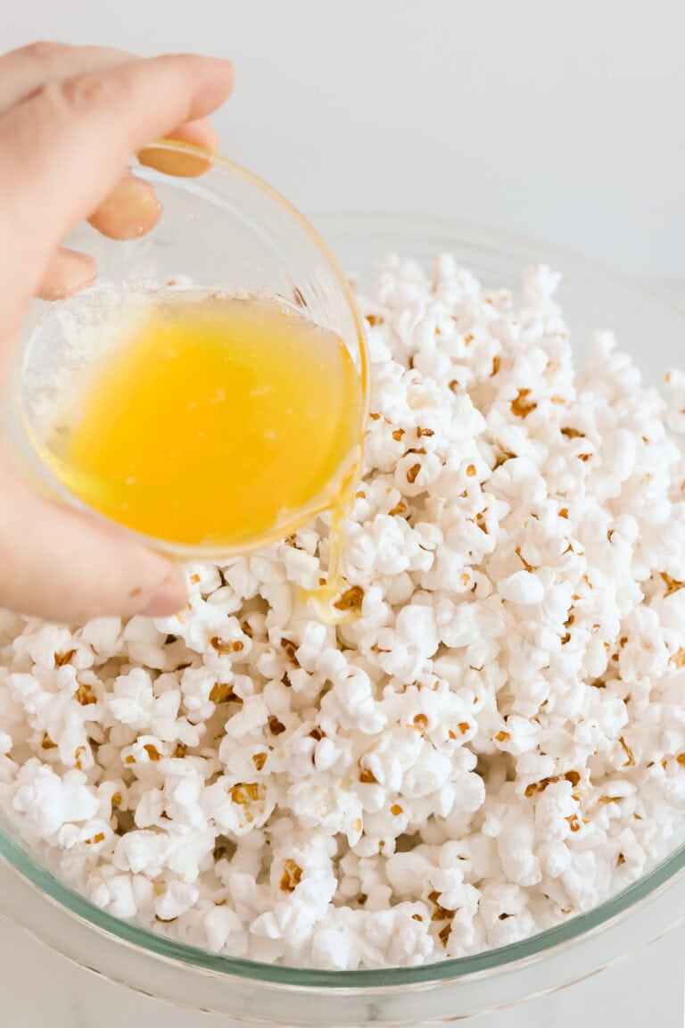 Truffle Parmesan Popcorn - The Darling Apron