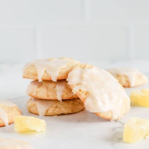 Pineapple Cookies - The Darling Apron
